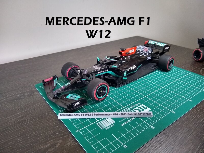 3D PRINTABLE MERCEDES 2021 F1 CAR 3D print model