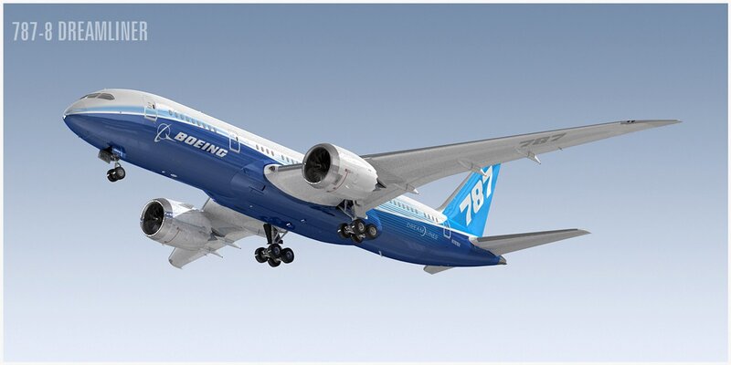 Boeing 787 Dreamliner Family Pack