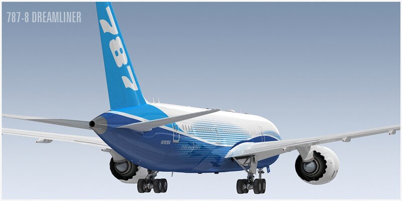 Boeing 787 Dreamliner Family Pack