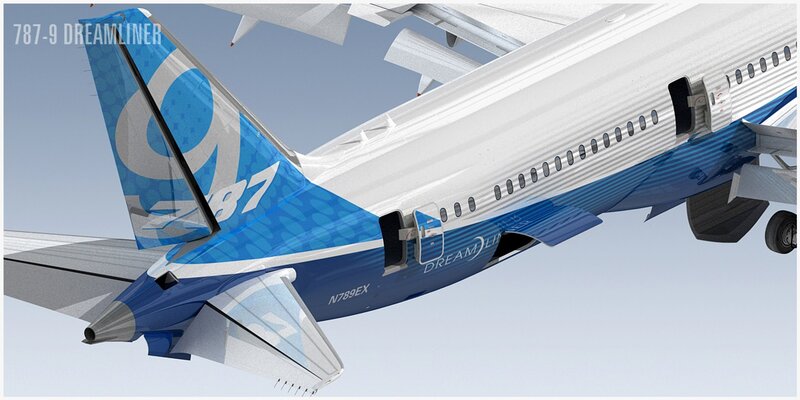 Boeing 787 Dreamliner Family Pack